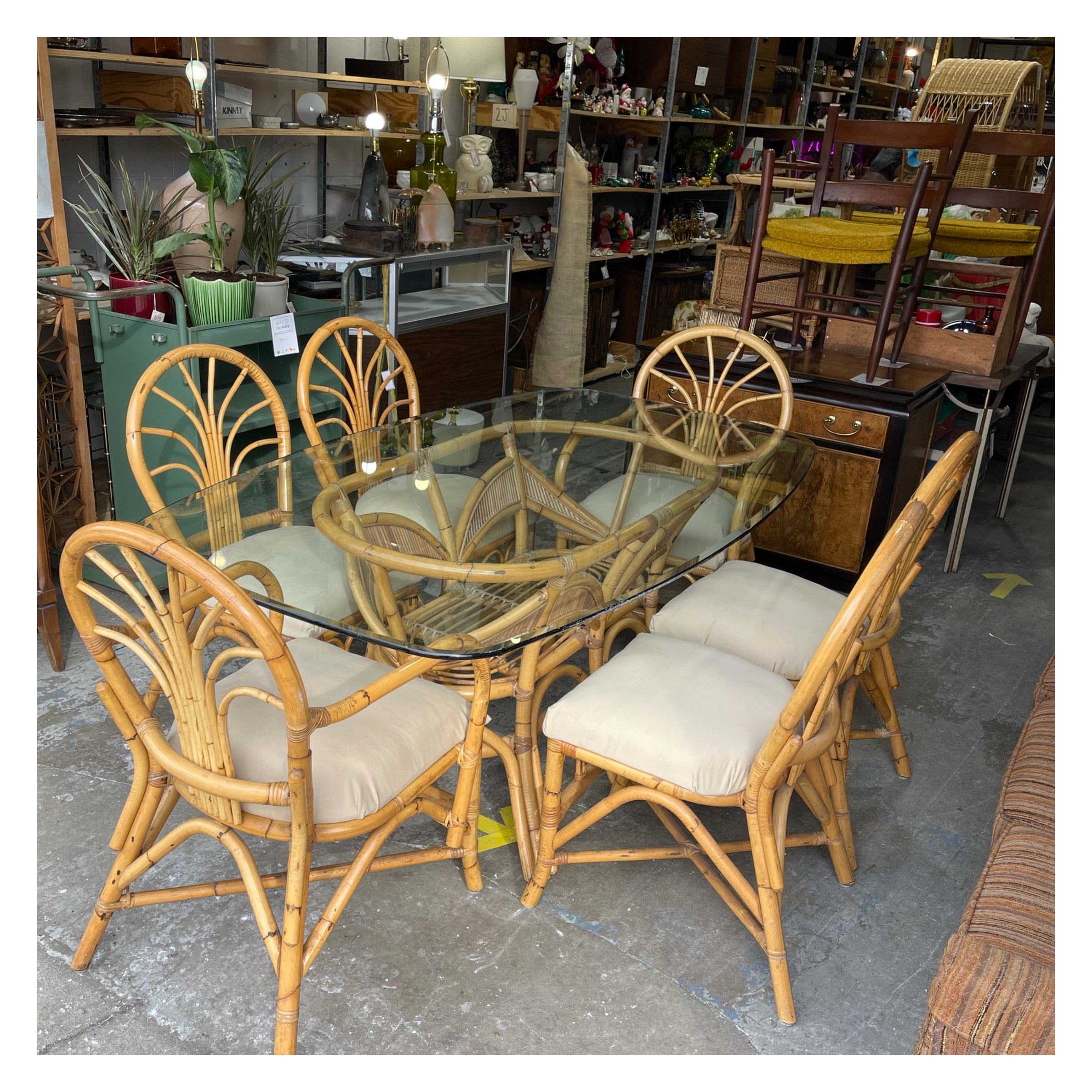 Bamboo Dining Room Table